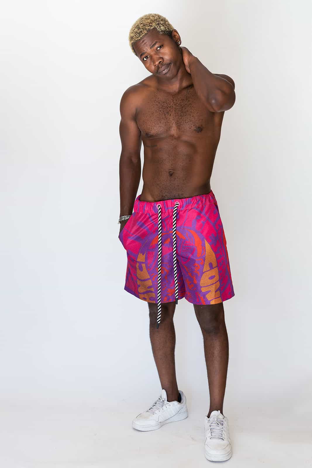 "PINK RUNNER" SHORTS - JOR-D